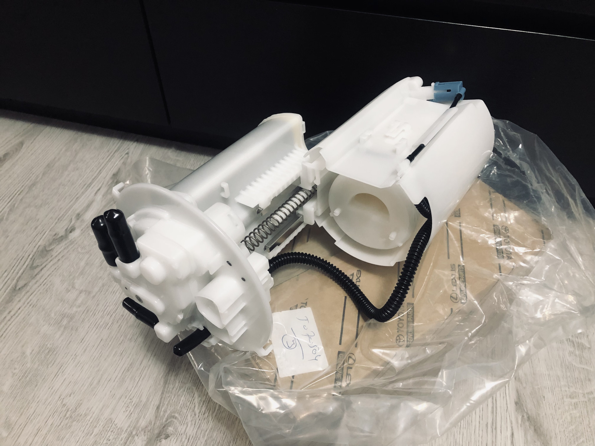 Завершение ТО — 80.000км, Замена Топливного Фильтра ! — Toyota Camry ...