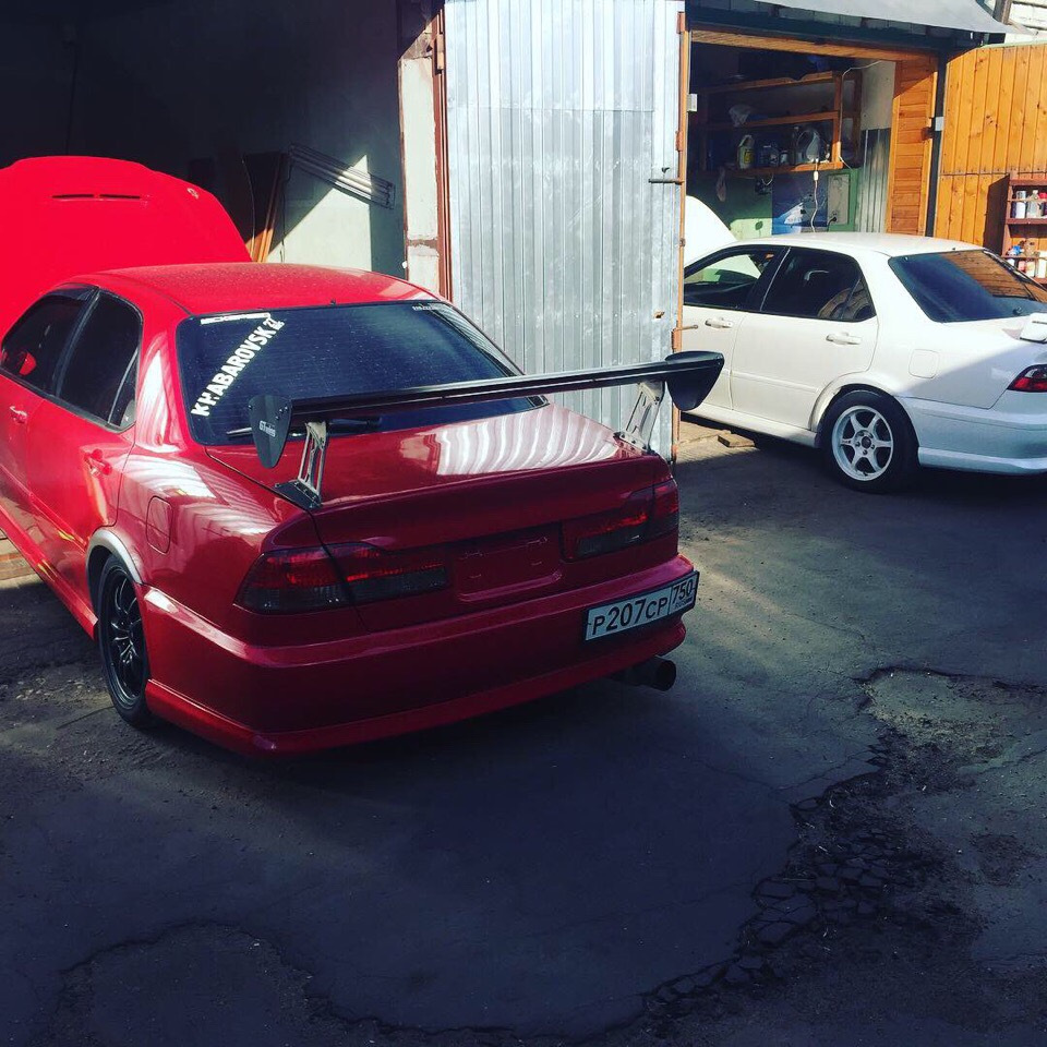 Встреча с евреем, новый спойлер GT Wing Aluminum. — Honda Accord Euro-R ...