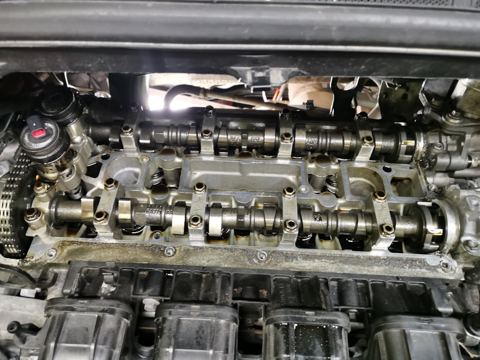 Замена прокладки клапанной крышки. — Ford S-Max (1G), 2 л, 2011 года ...