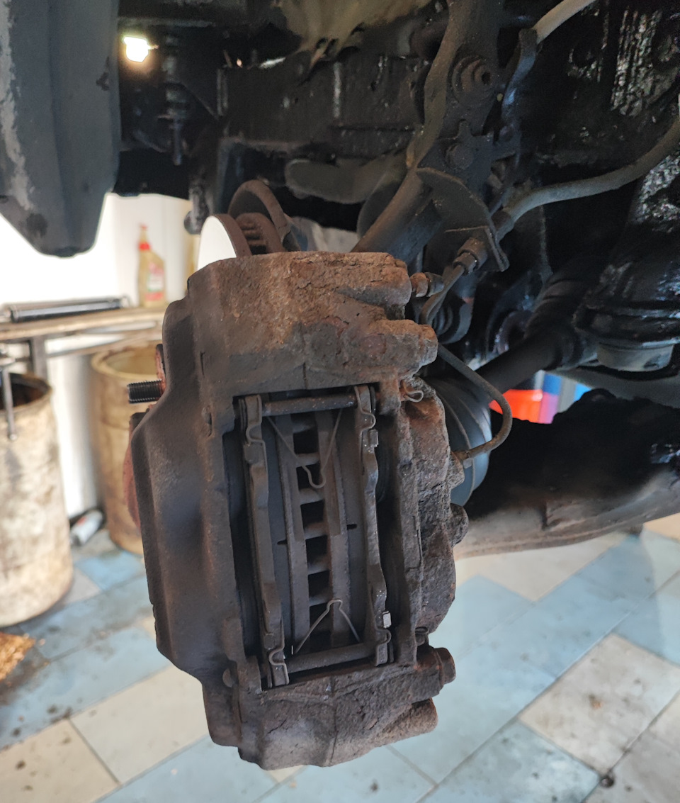 Передние тормоза от Prado 150 в Prado 120 — Toyota Land Cruiser Prado ...