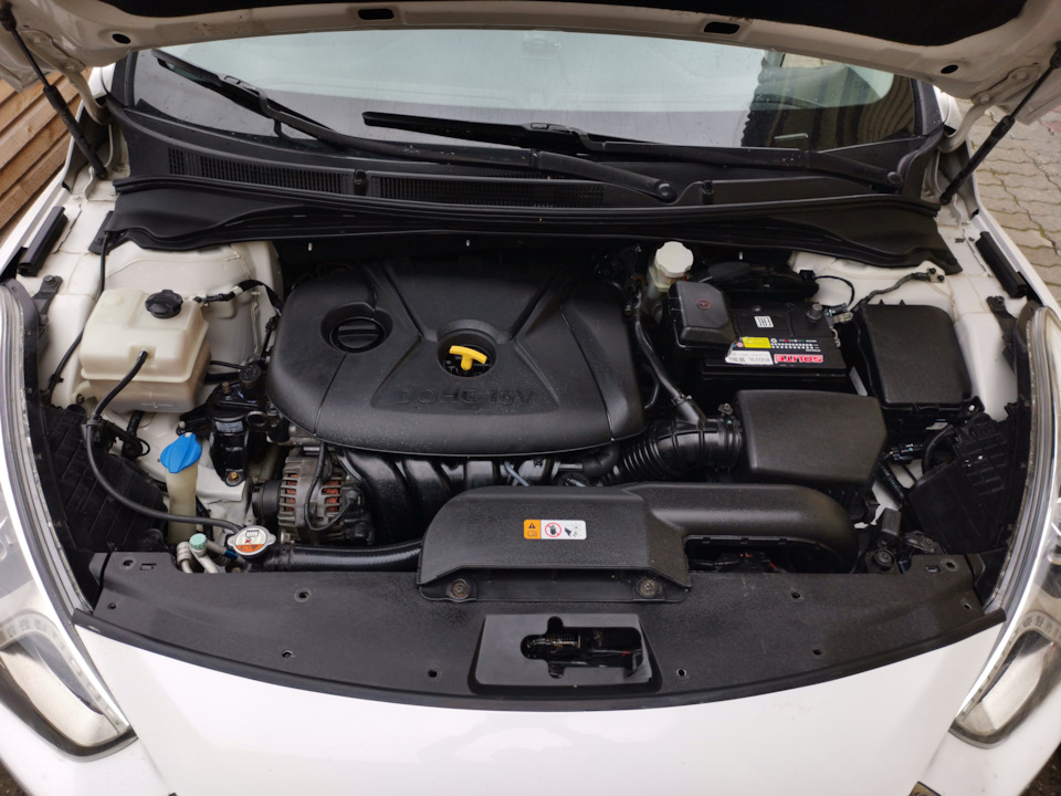 Мойка радиаторов и двигателя. #Hyundai_i40 — Hyundai i40, 2 л, 2013 ...