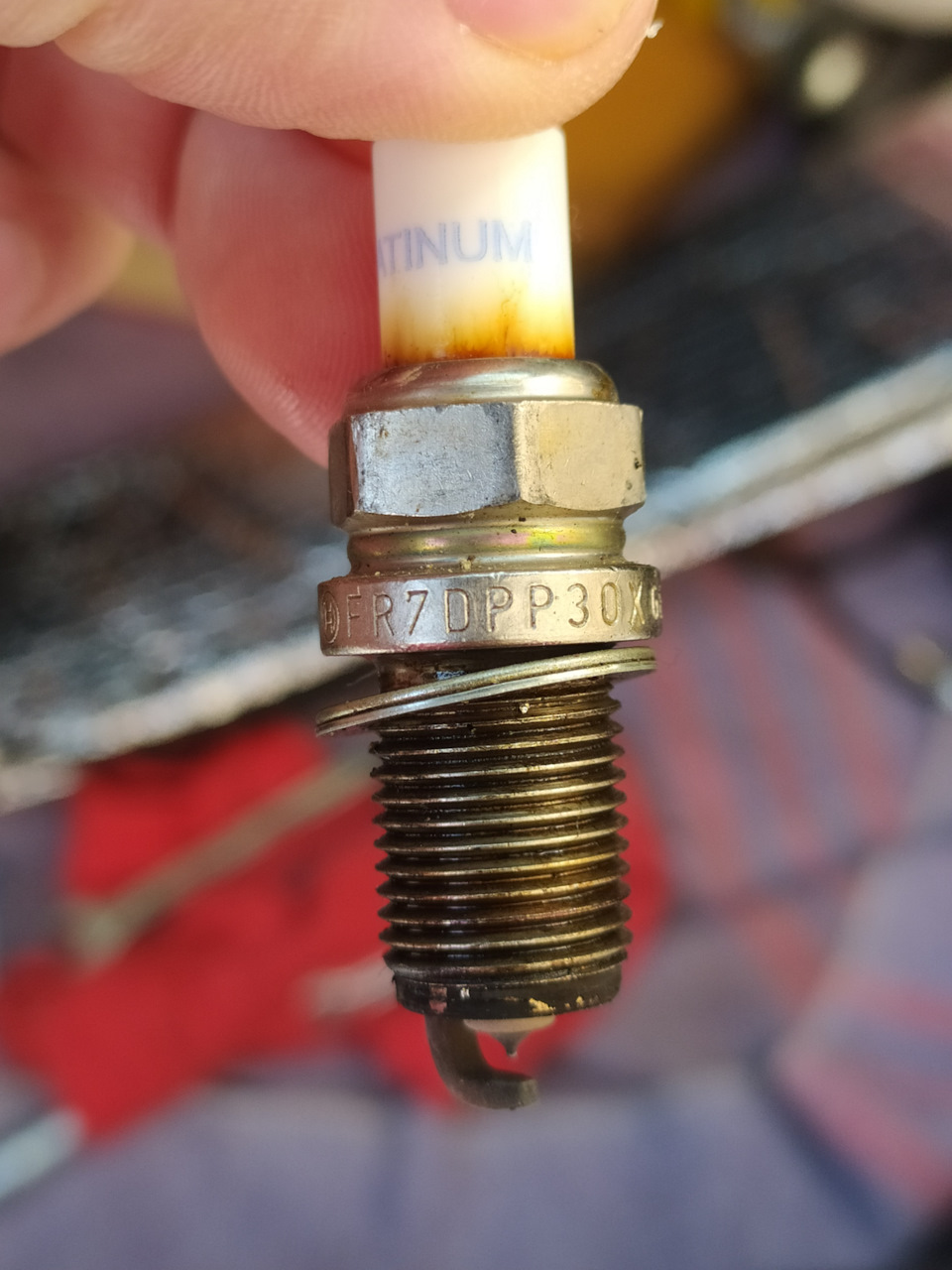 Свечи зажигания Bosh на 1.6 Веста — Lada Vesta SW (1G), 1,6 л, 2018 ...