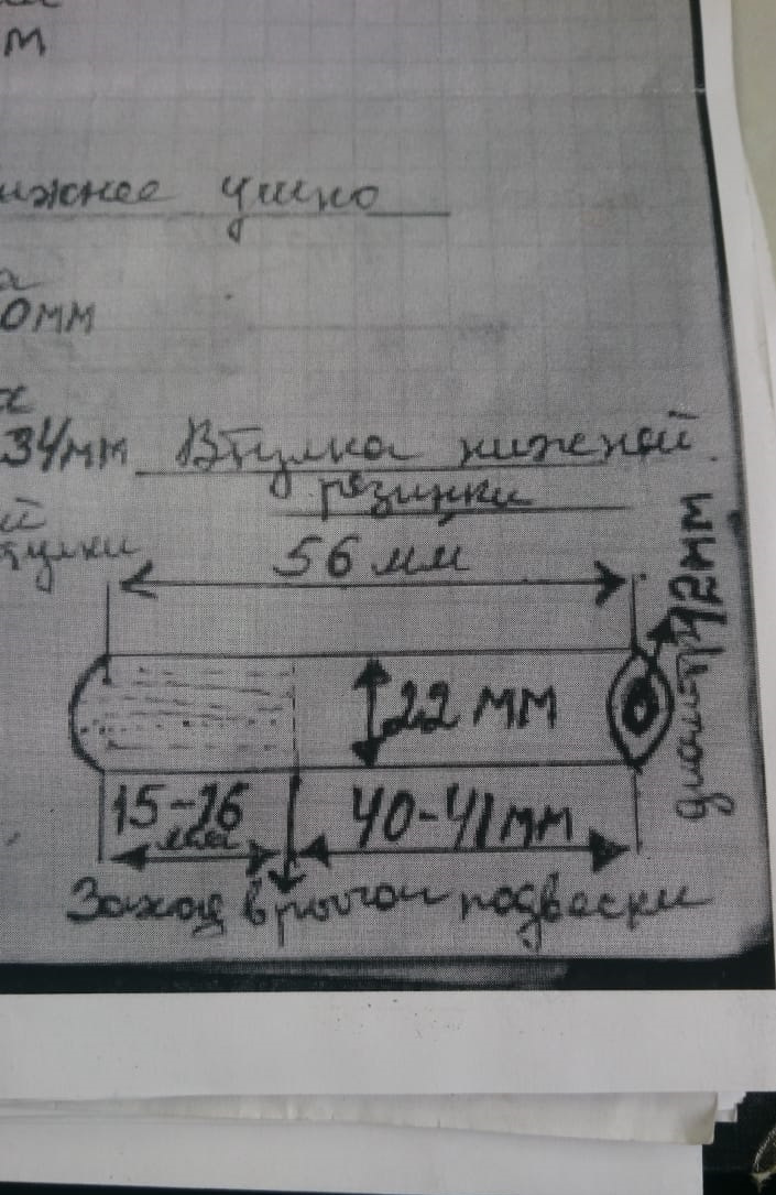 Задние амортизаторы. Размеры — Renault Scenic RX4, 2 л, 2001 года ...