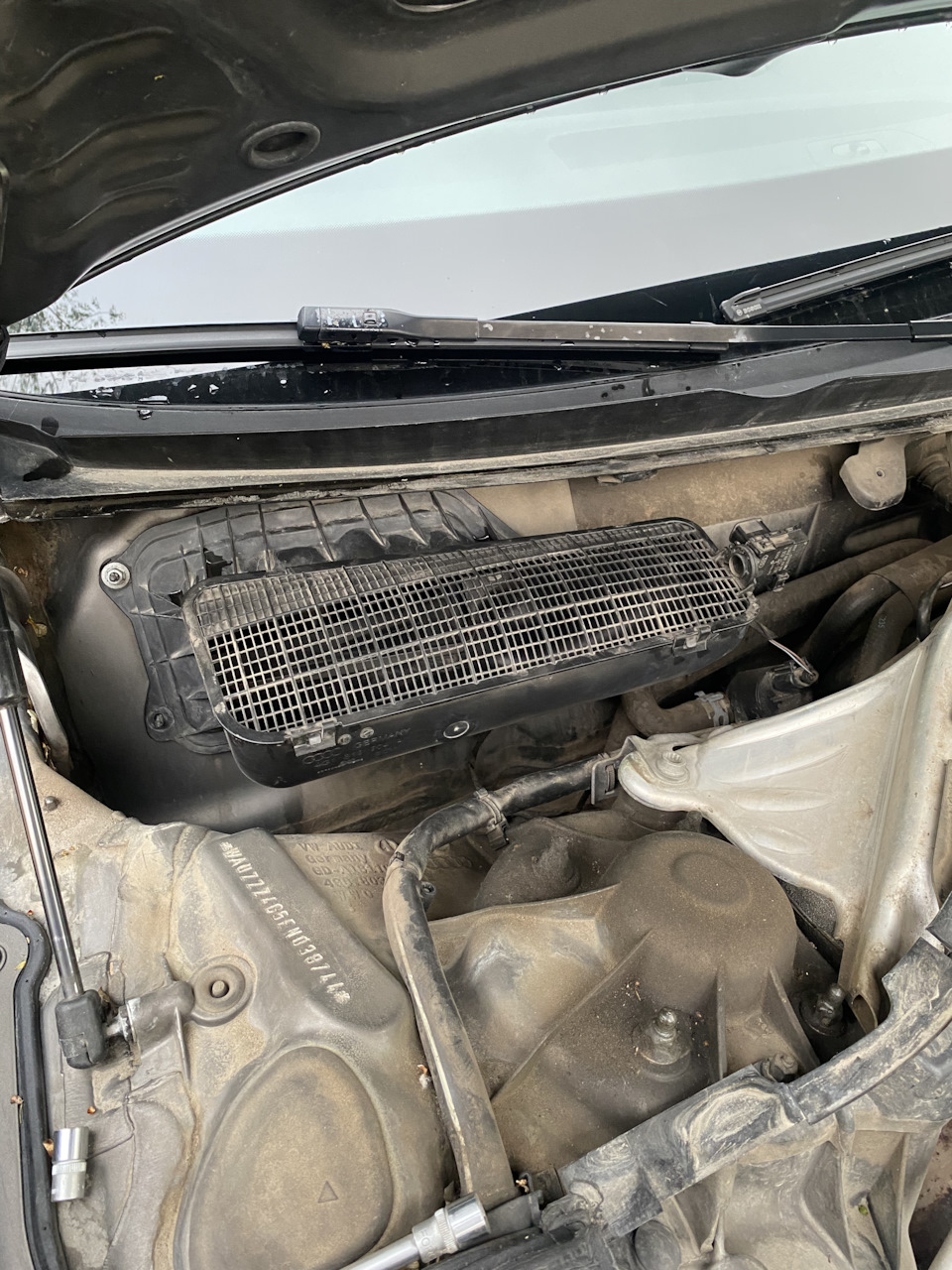 Установка внешнего фильтра вентилятора Ауди а6с7 — Audi A6 (C7), 2 л ...