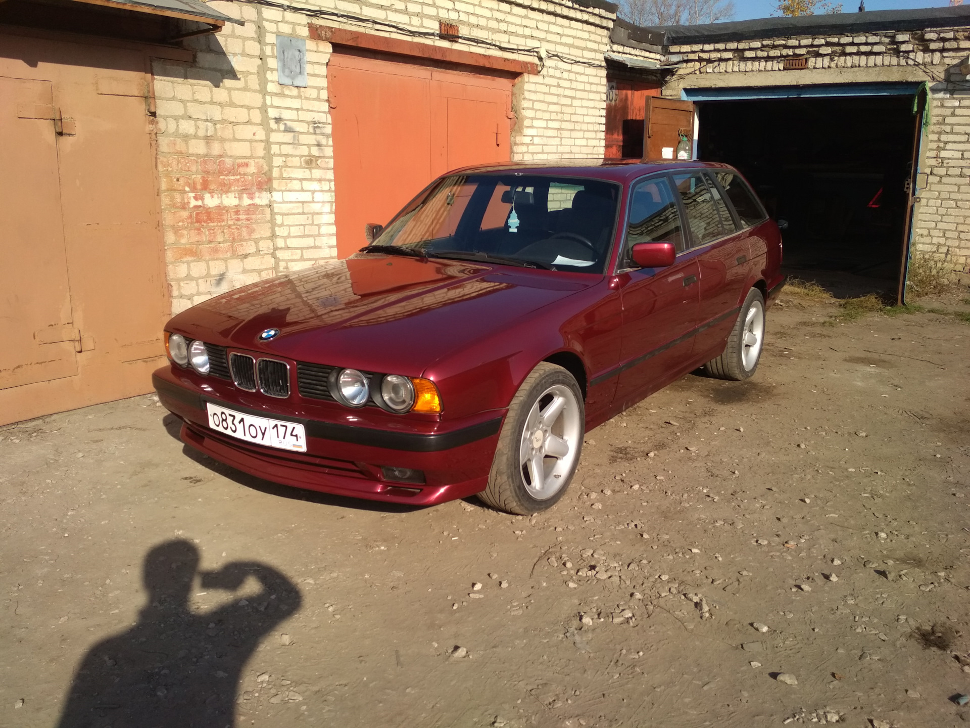 Вот и прошел ещё один сезон. Фото. — BMW 5 series Touring (E34), 2,5 л, 1993 года | мойка | DRIVE2