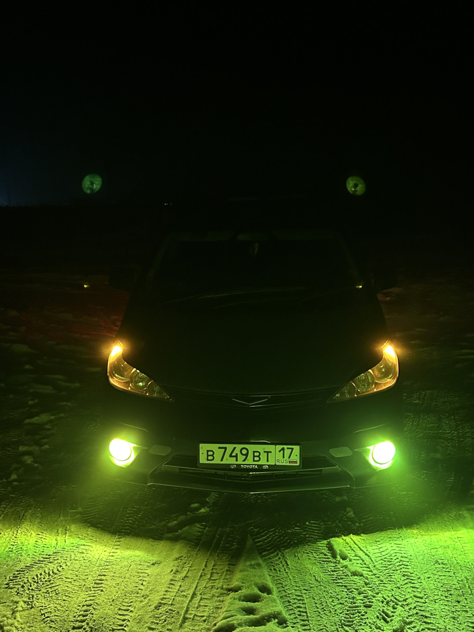 Стиль жэдэм😁 — Toyota Estima (II), 3 л, 2003 года | аксессуары | DRIVE2