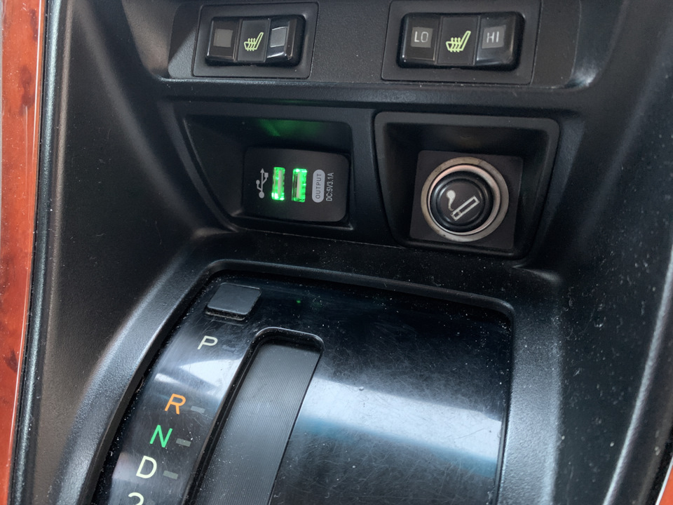 USB — Lexus RX (1G), 3 л, 2001 года | аксессуары | DRIVE2