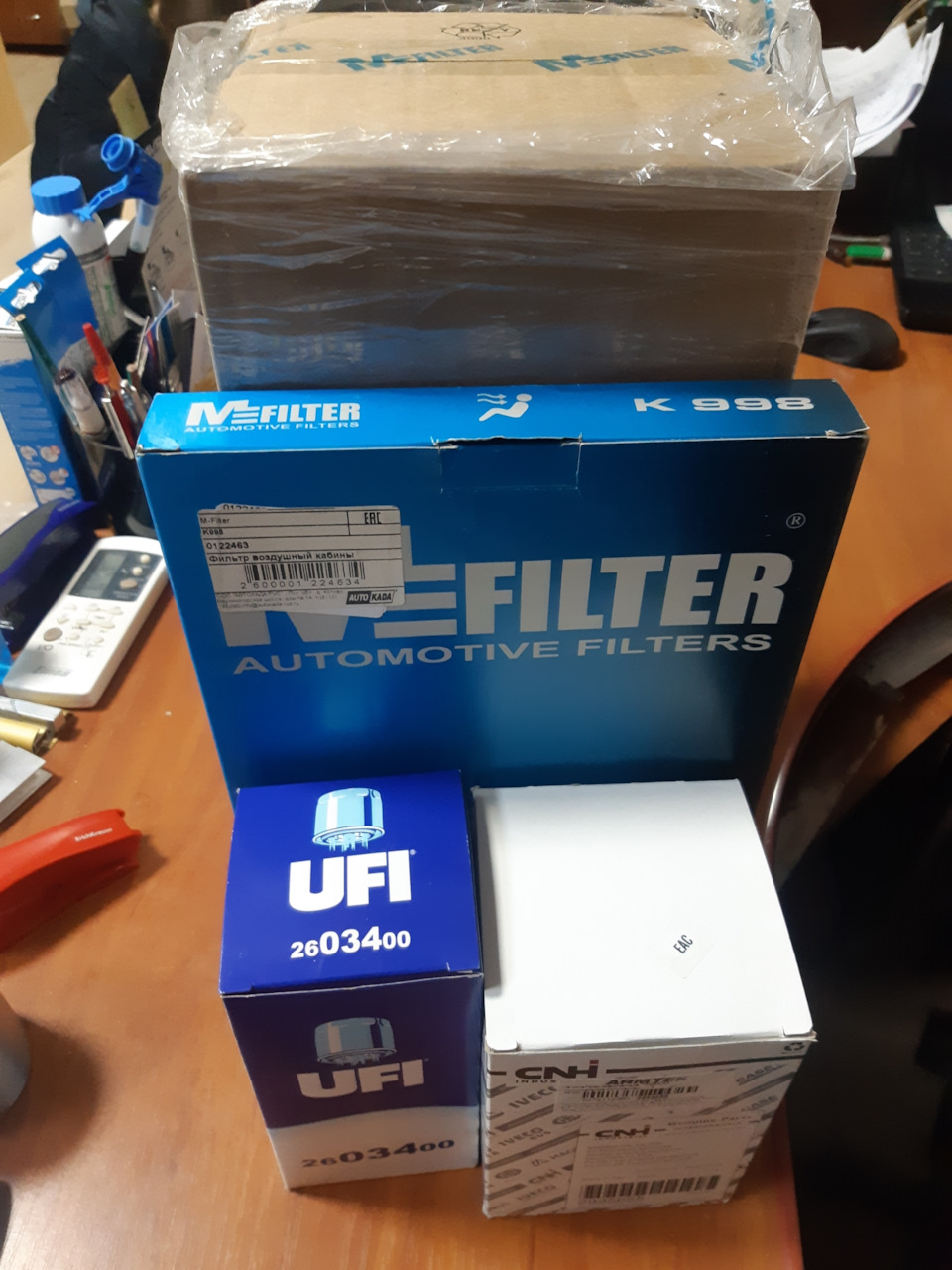 2603400 Фильтр топливный IVECO Daily 3 12-> UFI | Запчасти на DRIVE2