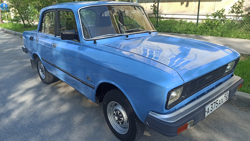 Москвич 2140 SL 1.5 бензиновый 1983 | Цвет Сенеж на DRIVE2