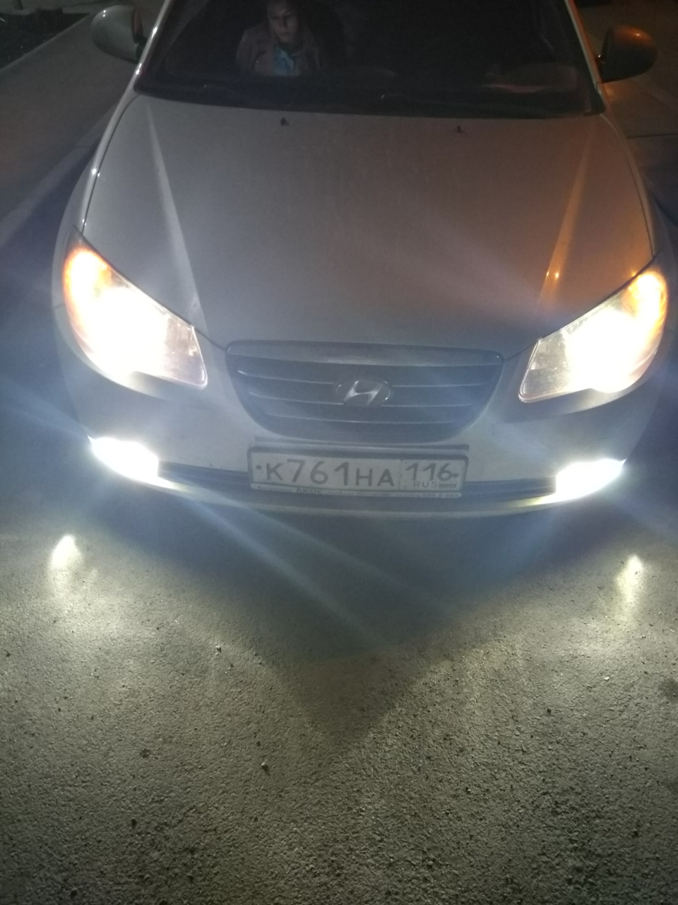 Отчёт по свету — Hyundai Elantra (4G), 1,6 л, 2008 года | тюнинг | DRIVE2