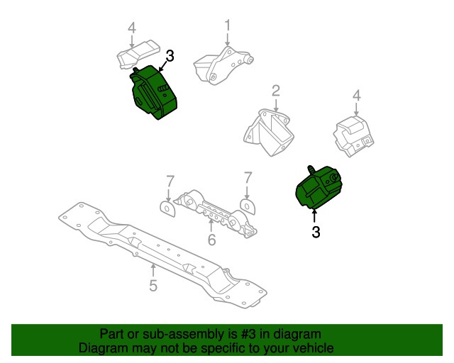 MR510056 ПОДУШКА КРЕПЛЕНИЯ ПОПЕРЕЧНОЙ БАЛКИ ДВИГ. Mitsubishi | Запчасти ...