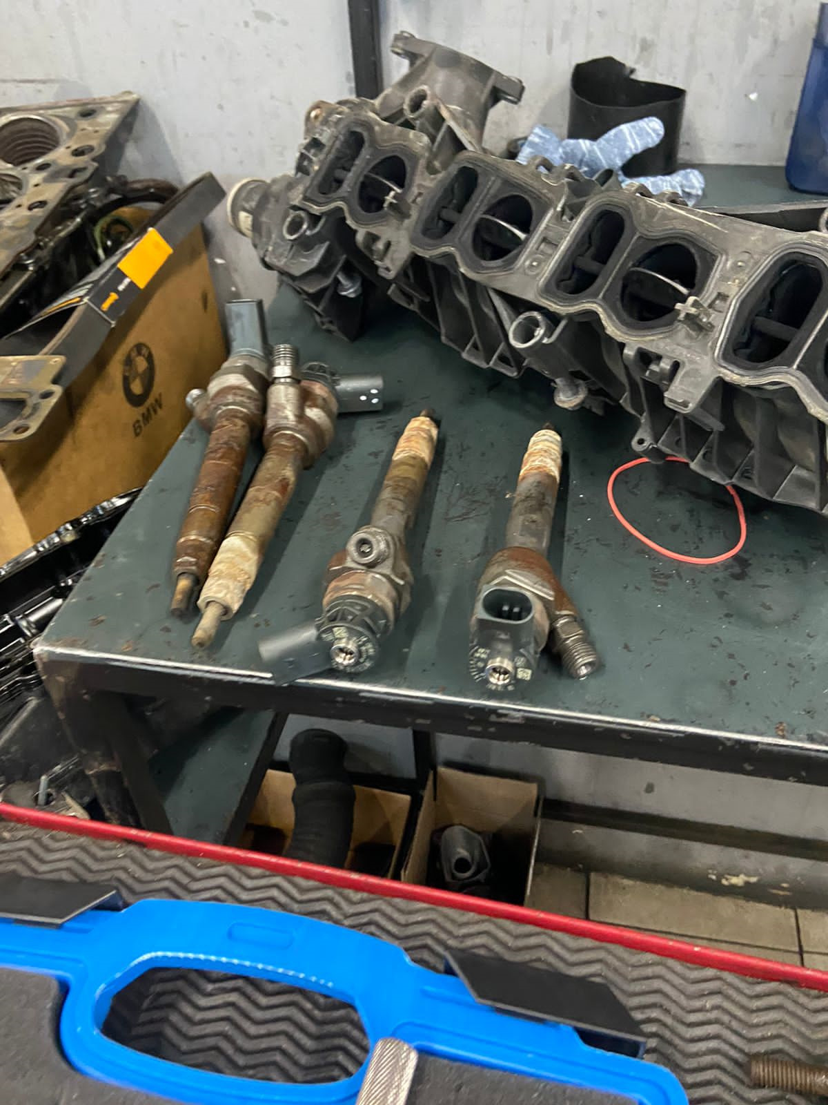 Замена верхней цепи(протяжкой) Х1 N47N — BMW X1 (E84), 2 л, 2013 года ...