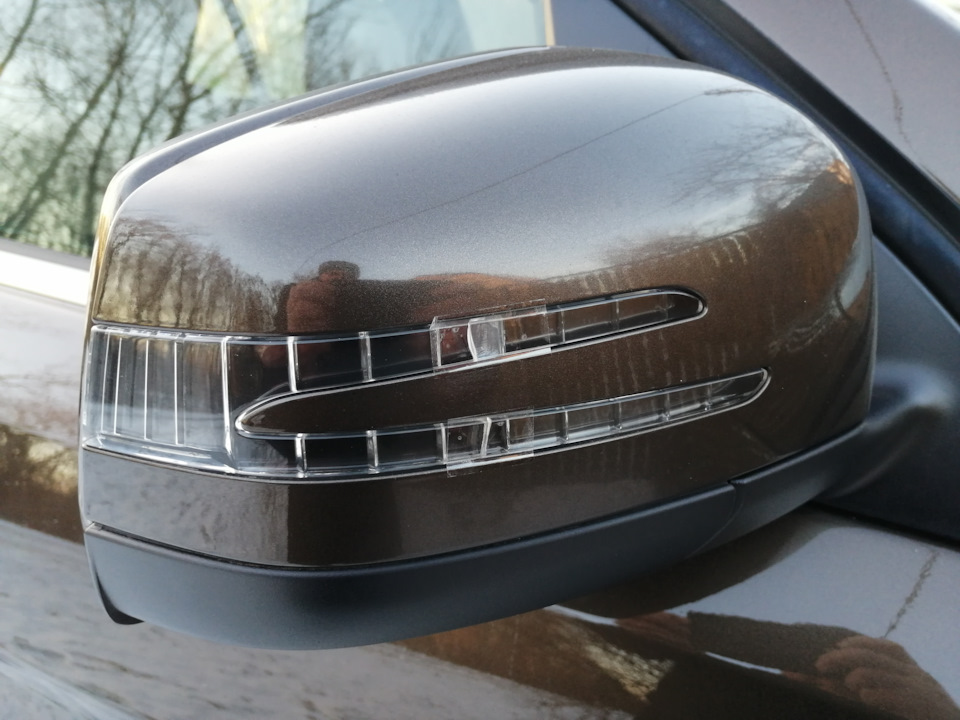 Новый корпус зеркала — Mercedes-Benz M-Class (W166), 3 л, 2013 года ...