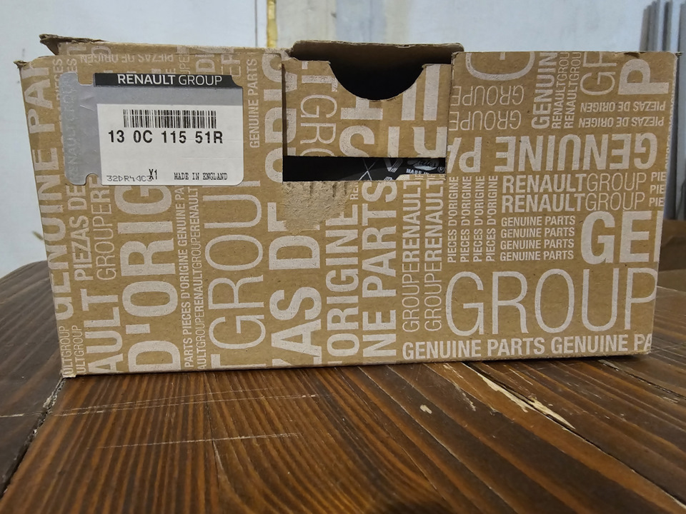 130C11551R Комплект ремня ГРМ Duster Рено Дастер RENAULT | Запчасти на ...