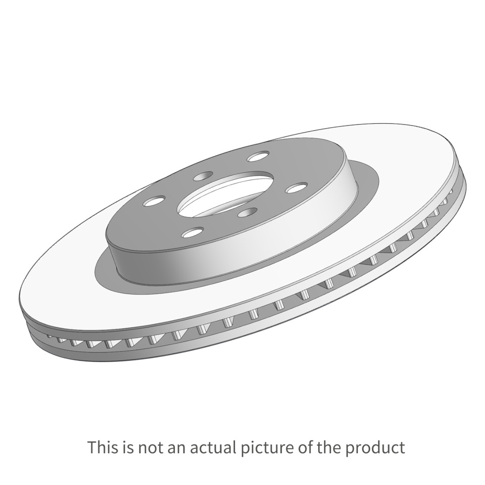 GD0068 Диск тормозной вентилируемый передний (правый/левый) CTR ...