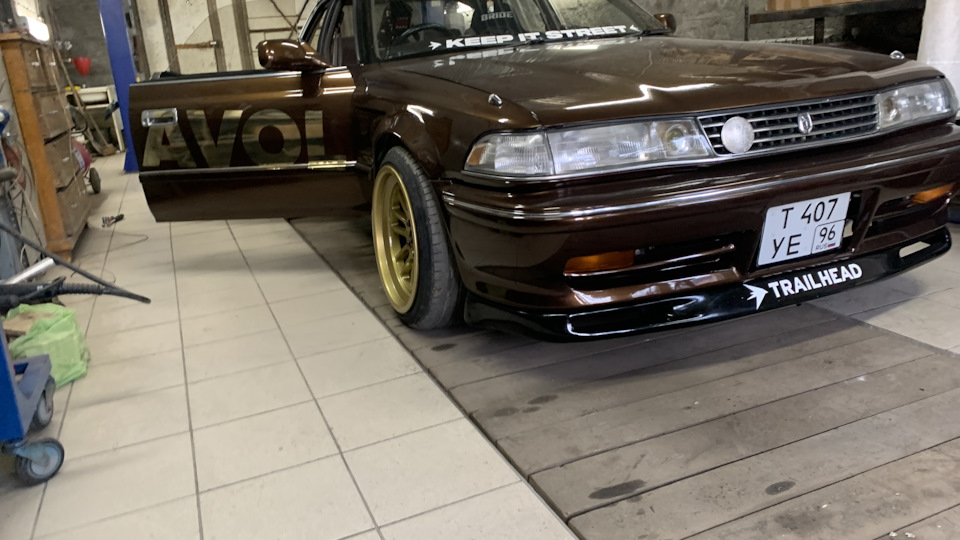 Toyota Mark II (80) 2.5 бензиновый 1990 | Jzx81 1jz gte tt на DRIVE2