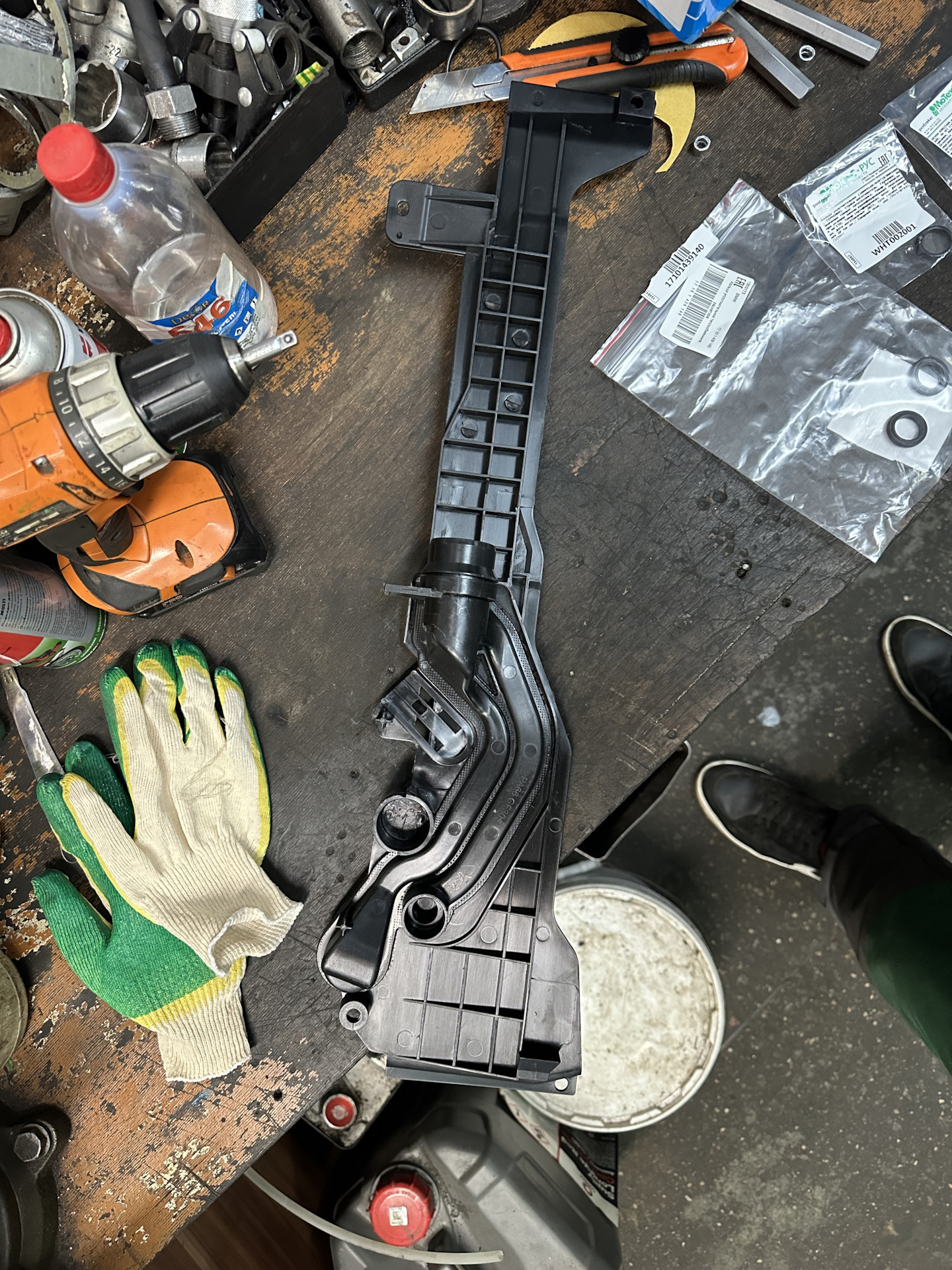 Течь антифриза! — BMW X5 (E53), 3 л, 2000 года | поломка | DRIVE2