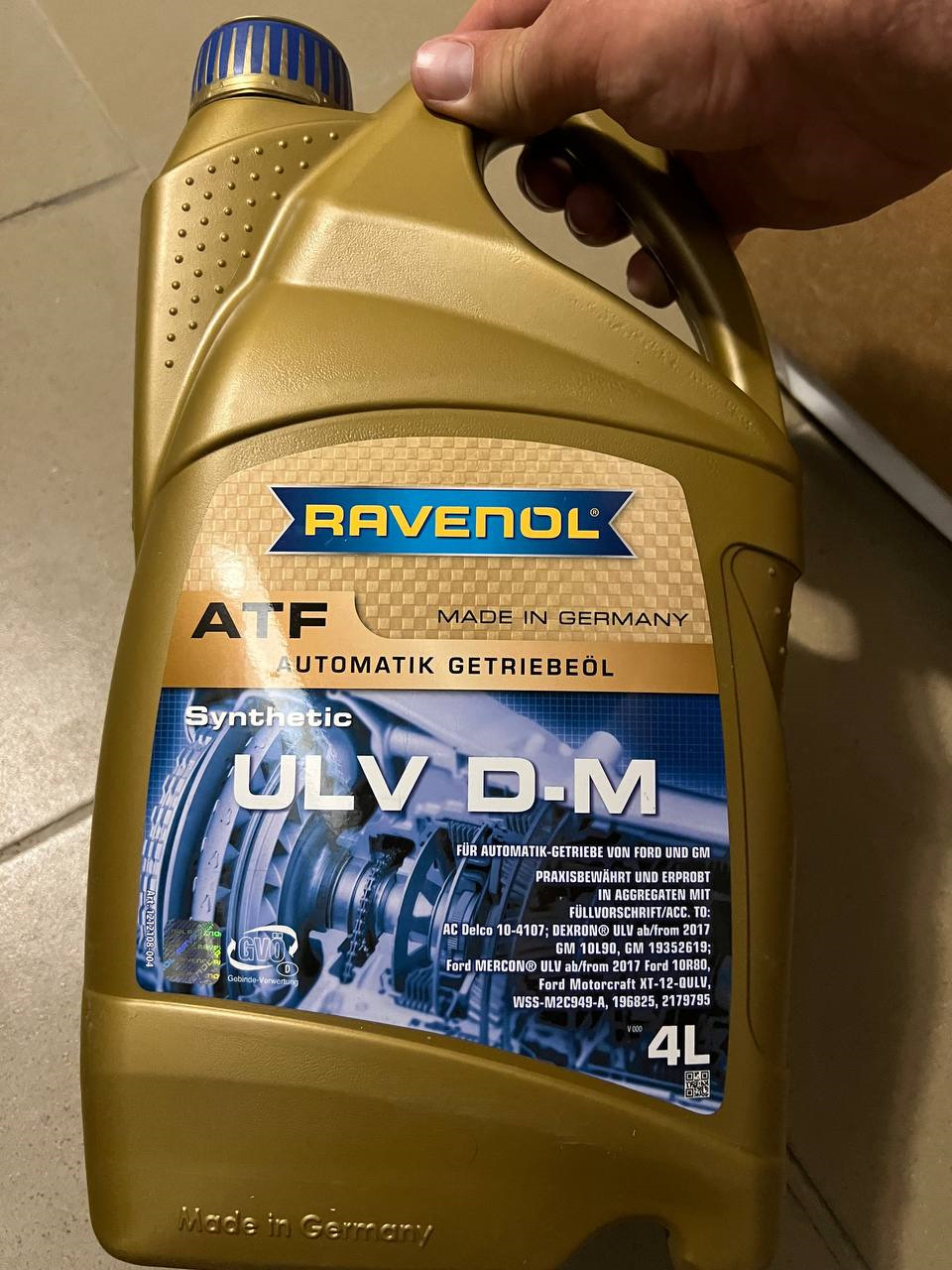 Замена масла АКПП (70 000 км), свечи — Cadillac Escalade ESV (3G), 6,2 ...