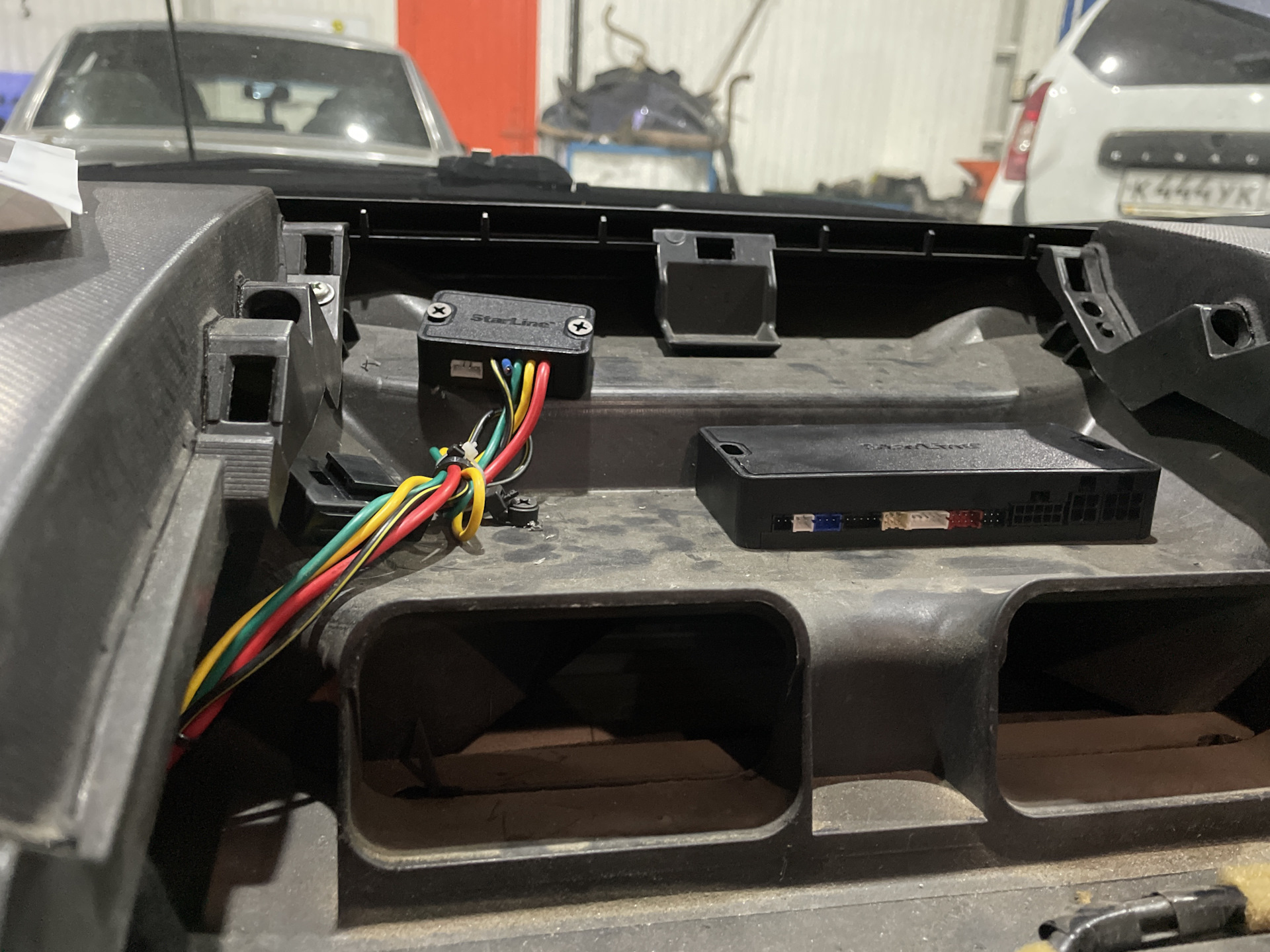 # 14 Установка Star Line a63 + модуль запуска — Mazda 3 (1G) BK, 1,6 л ...