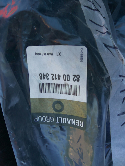 8200412348 Кронштейн пер бампера лев RENAULT | Запчасти на DRIVE2