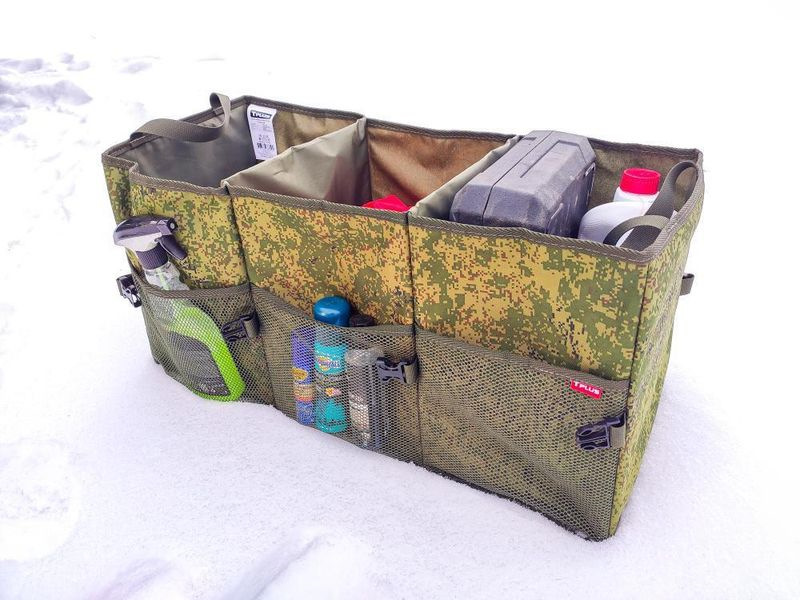 Новогодние скидки! Органайзер в багажник складной PRO M3, Tplus. — Tplus на DRIVE2