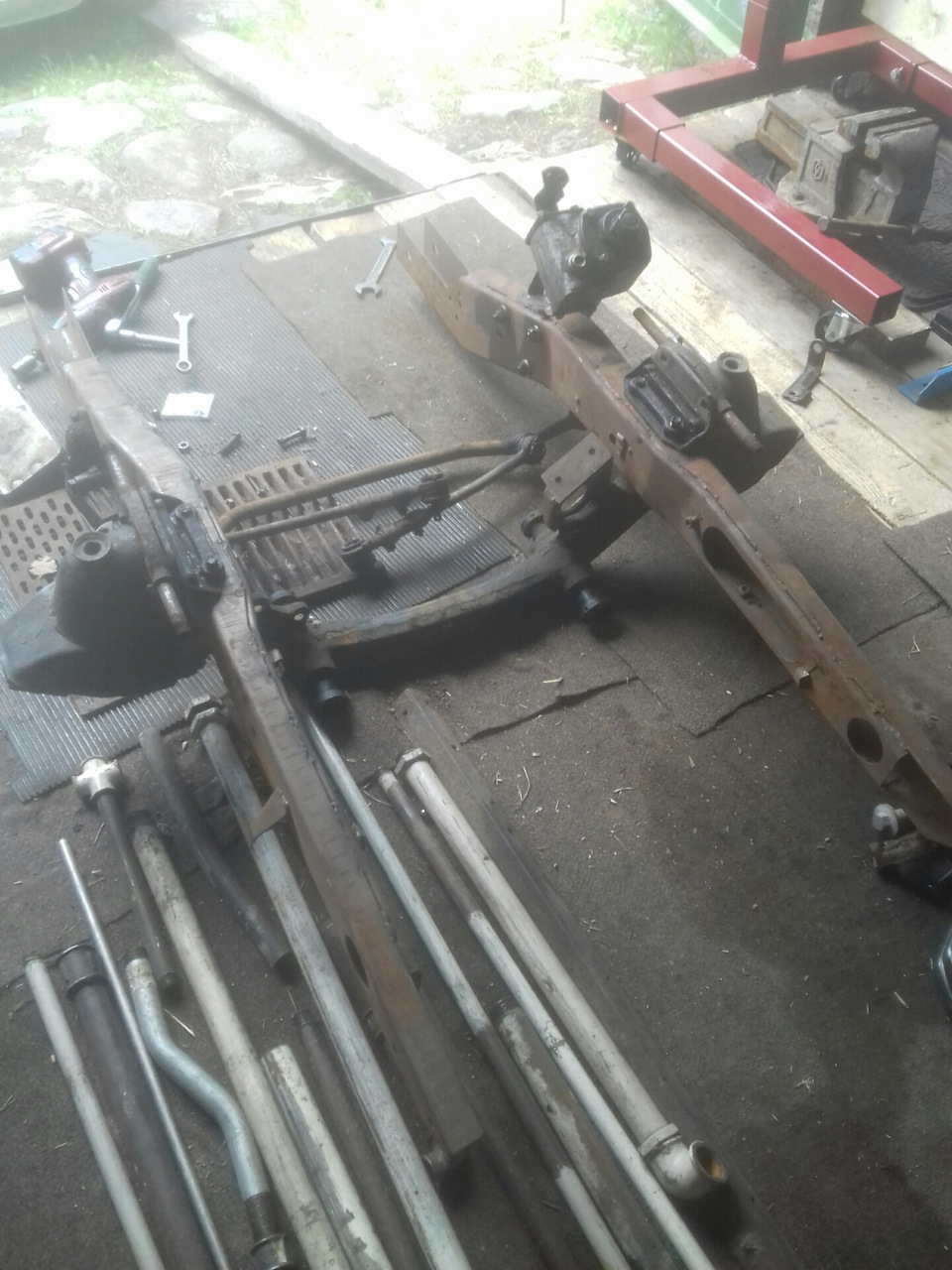 Примеряемся. V8. — ГАЗ 31022, 2,5 л, 1996 года | тюнинг | DRIVE2