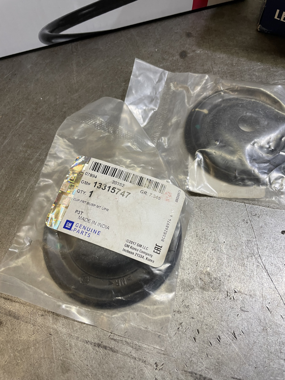 13315747 Диск опоры амортизатора GM | Запчасти на DRIVE2