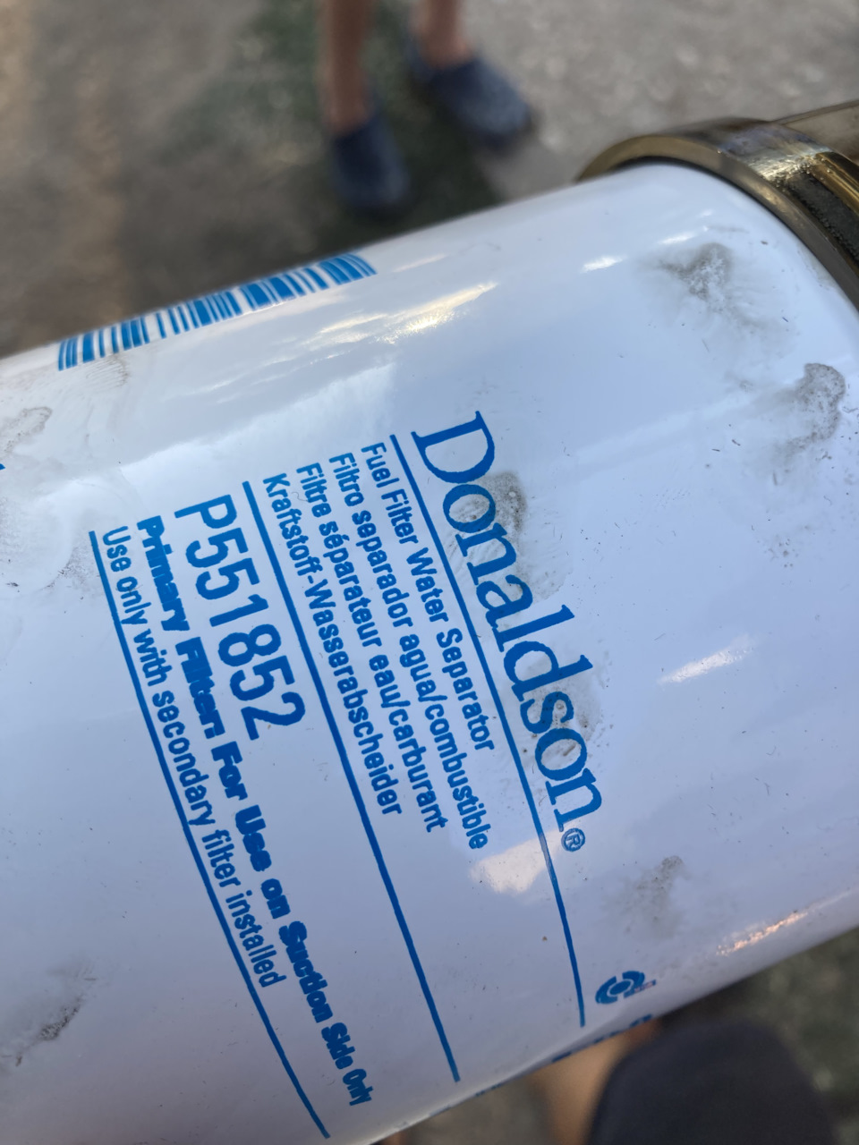 P551852 Фильтр топливный сепаратор DONALDSON | Запчасти на DRIVE2