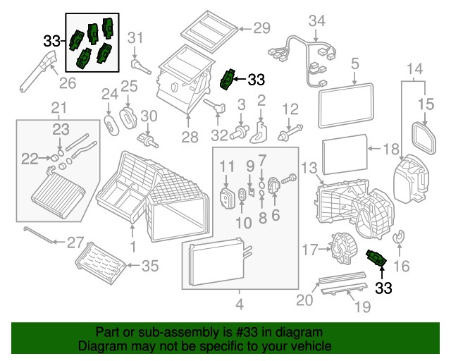 7P0907511 Моторчик заслонки отопителя Volkswagen Touareg VAG | Запчасти ...