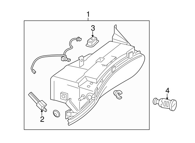 A00090628039051 ФОНАРЬ ПОДСВЕТКИ БАГАЖНОГО ОТДЕЛЕНИЯ (IN-RAUMLEUCHTE ...