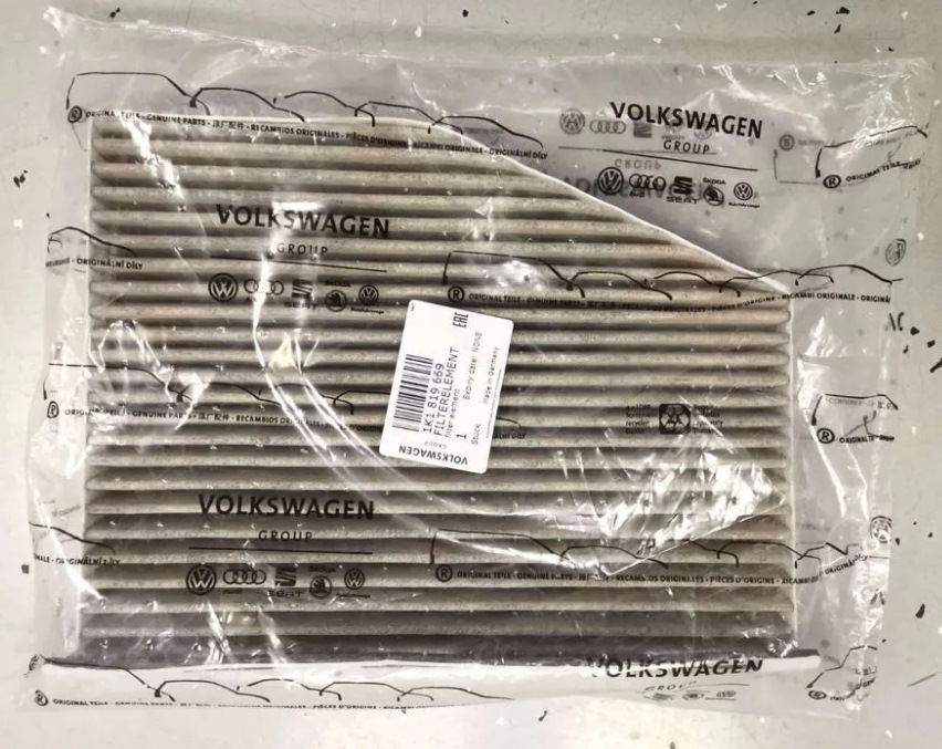 Cалонный фильтр VAG 1K1819669. Оригинал и не очень — Volkswagen Jetta ...