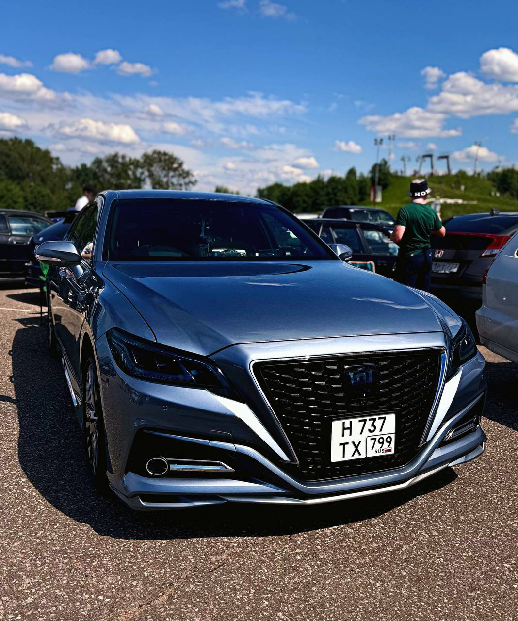 Опять эпопея с обвесами — Toyota Crown (S220), 3,5 л, 2019 года | стайлинг | DRIVE2