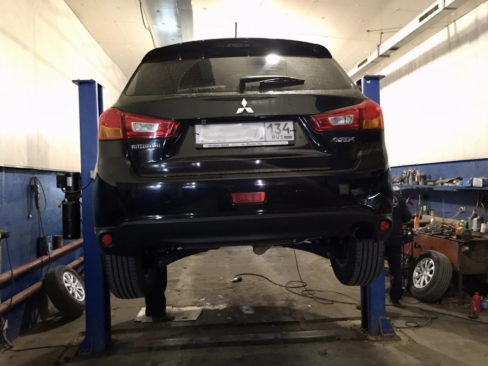 Замена стоек и втулок стабилизатора, с нюансом — Mitsubishi ASX, 1,8 л ...