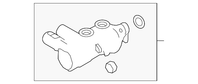 LR033338 Главный цилиндр Jaguar Land Rover | Запчасти на DRIVE2