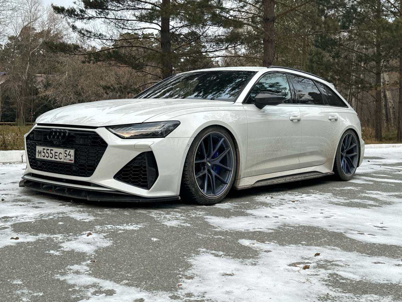 Part 2: Зимний комплект BBS + Michelin — Audi RS6 (C8), 4 л, 2021 года ...