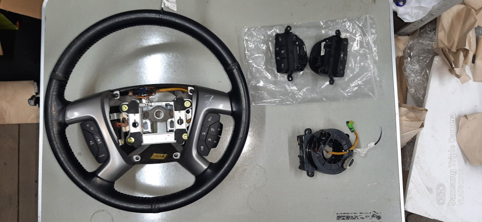 Подсветка кнопок руля Captiva C140 — Chevrolet Captiva (1G), 2,4 л ...