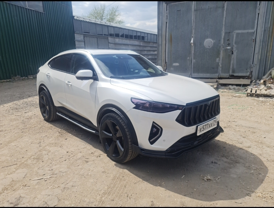 Тюнинговая решётка радиатора — Haval F7x, 2 л, 2020 года | тюнинг | DRIVE2