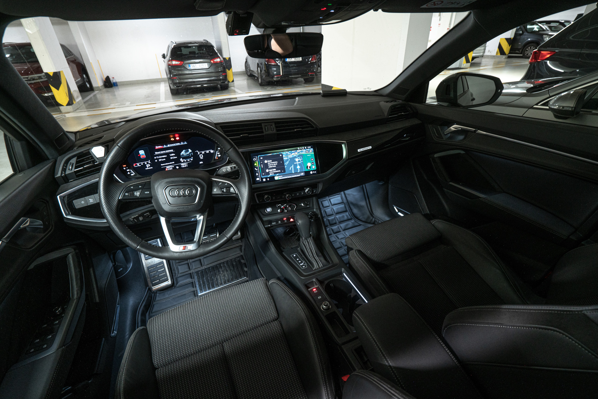 Подсветка логотипа приборной панели… — Audi Q3 (2G), 2 л, 2019 года ...