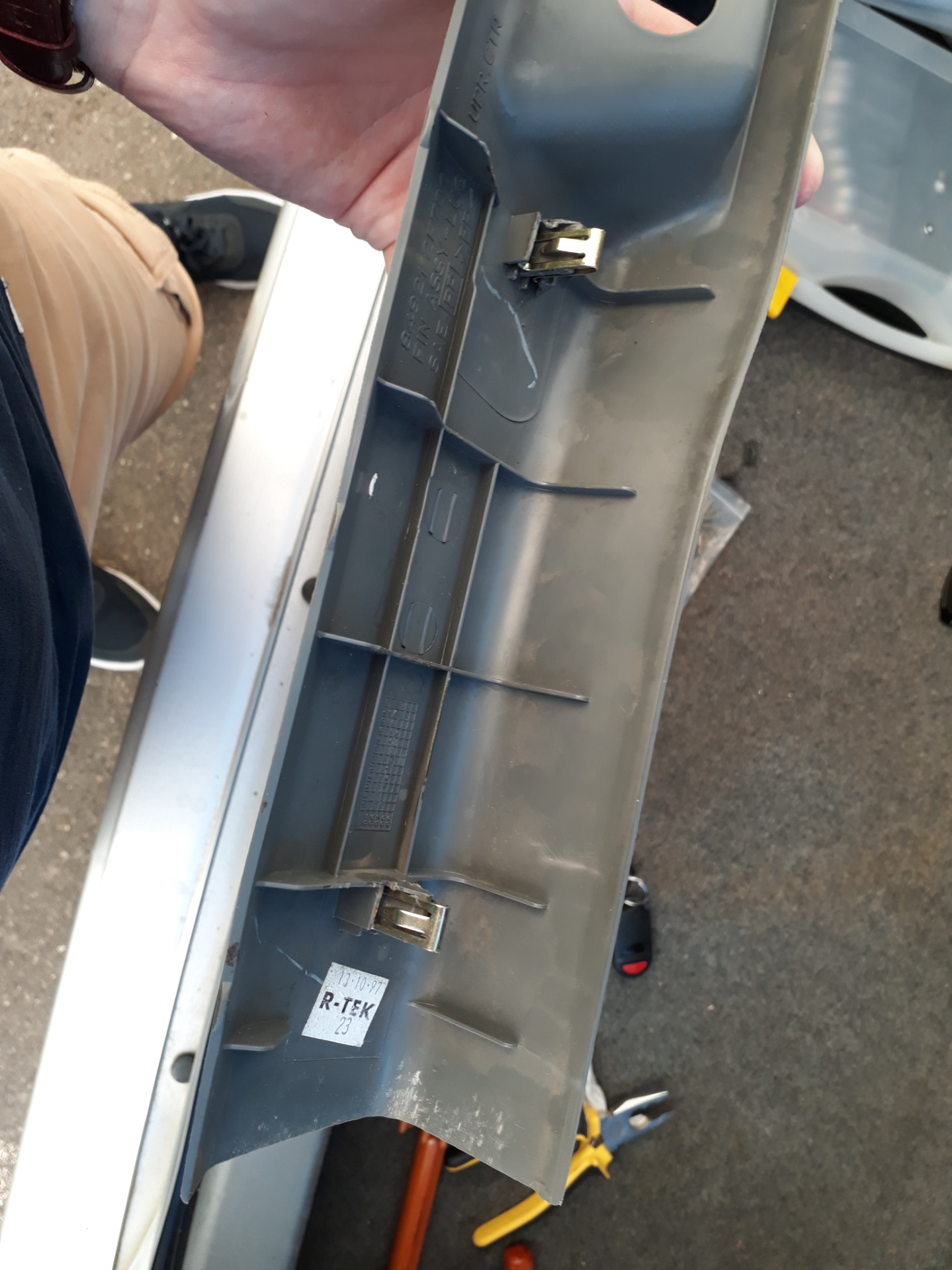 Металлические клипсы с алиэкспресс — Nissan Primera (P11), 1,6 л, 1997 ...