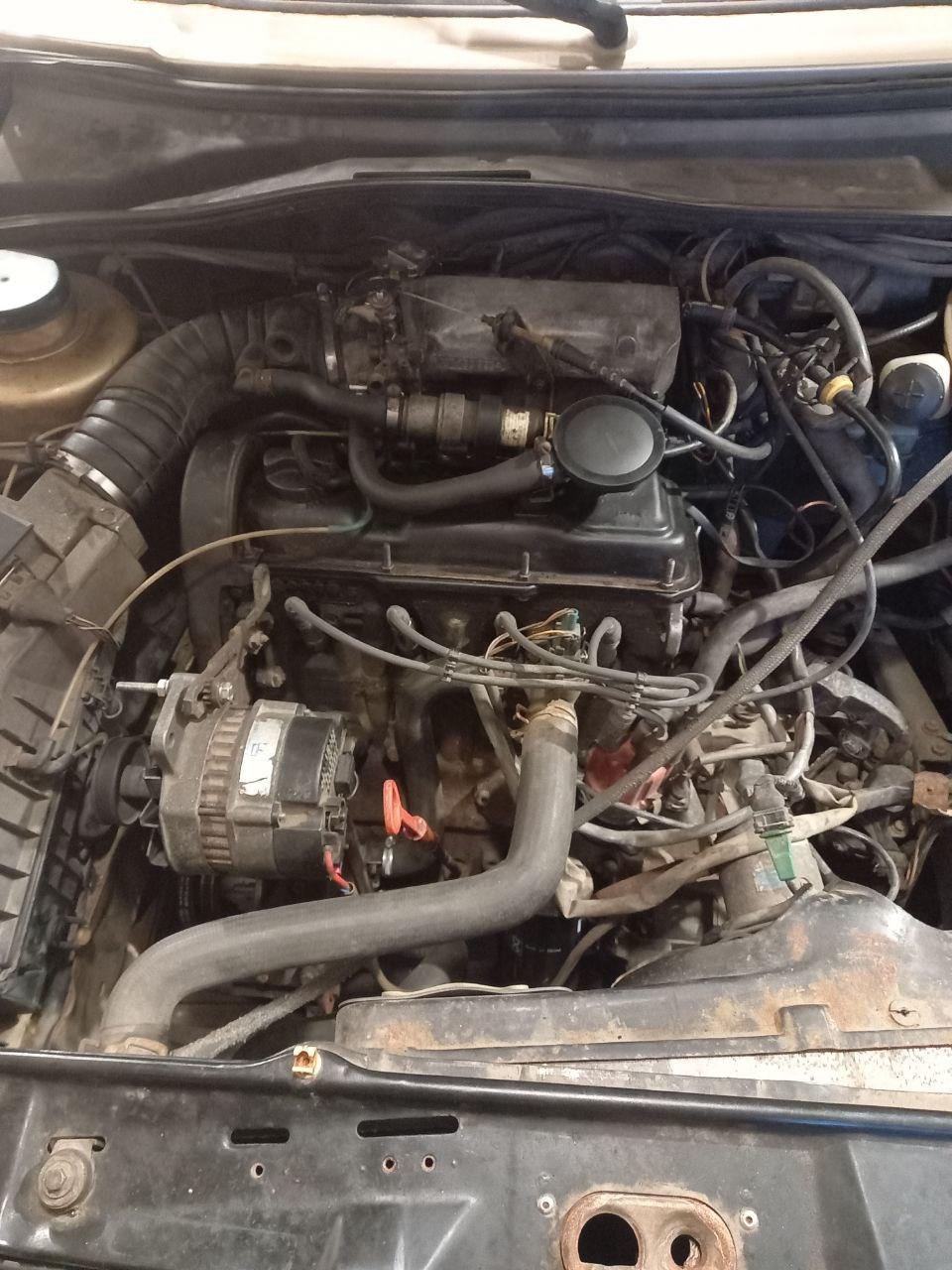 Выхлоп и продолжение гигантского ТО — Volkswagen Jetta II, 1,8 л, 1989 ...