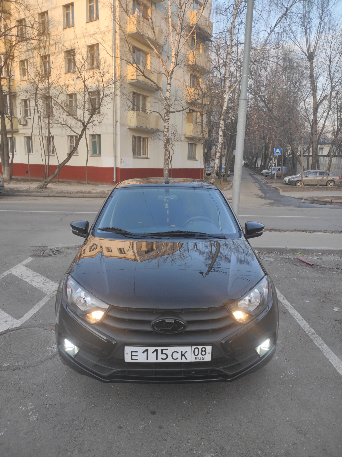 Туманки sal-man — Lada Гранта Лифтбек (2G), 1,6 л, 2023 года | тюнинг | DRIVE2