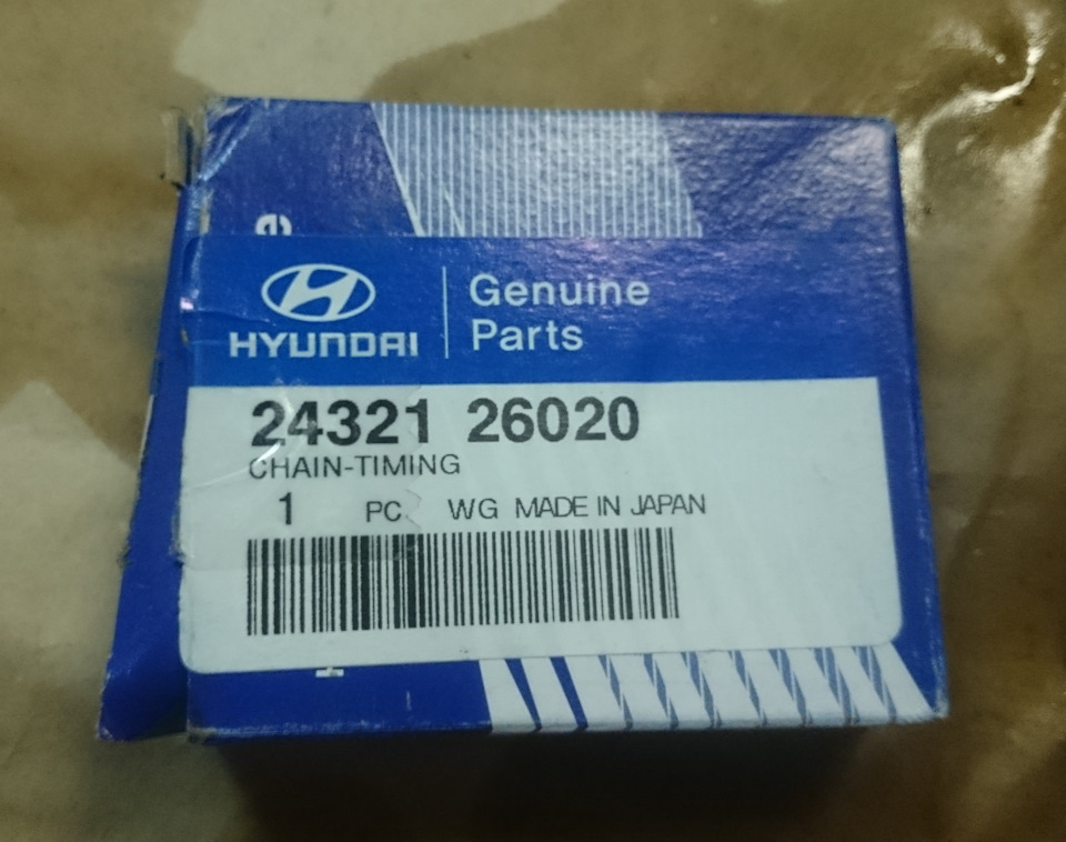 Работы по двигателю. ч.3 звёзды+цепь распредвалов — Hyundai Getz, 1,4 л ...