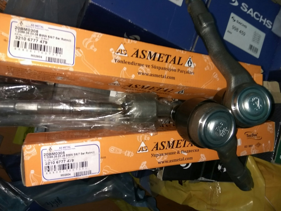 вторая часть китайских запчастей — BMW 5 series (E60), 3 л, 2004 года ...