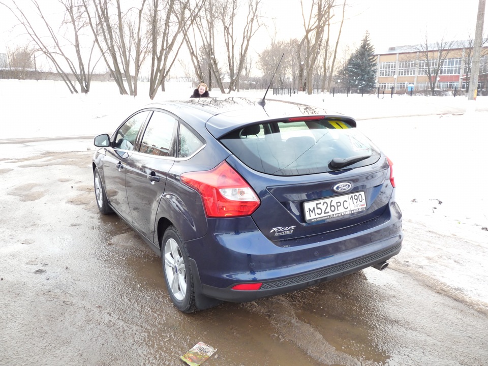 Первая мойка. Маленький фотоотчет — Ford Focus Hatchback III, 2 л, 2012 ...