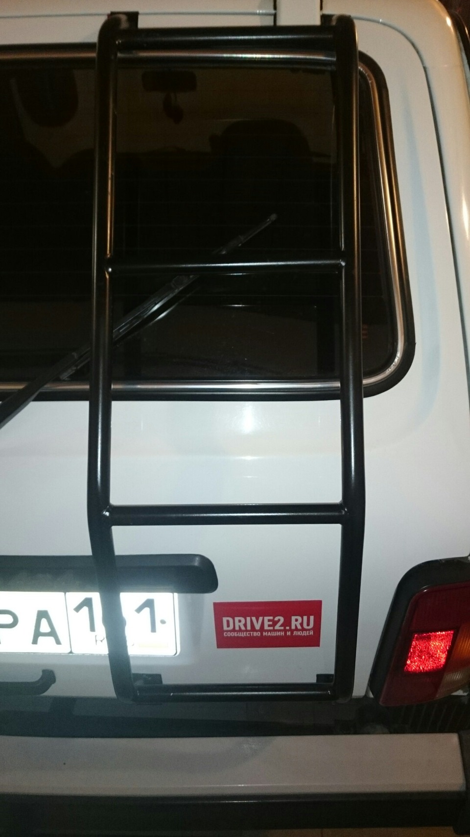 Лестница для экспедиционного багажника — Lada 4x4 3D, 1,7 л, 2012 года ...