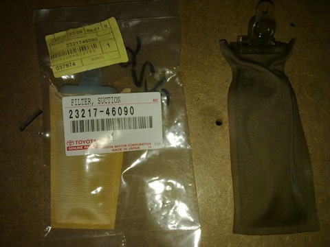 2321746090 Фильтр бензонасоса TOYOTA LEXUS | Запчасти на DRIVE2