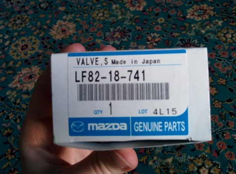 LF8218741 КЛАПАН ЭЛЕКТРОМАГНИТНЫЙ CX-7 (09-…), MAZDA3 (03-…), MAZDA5 ...