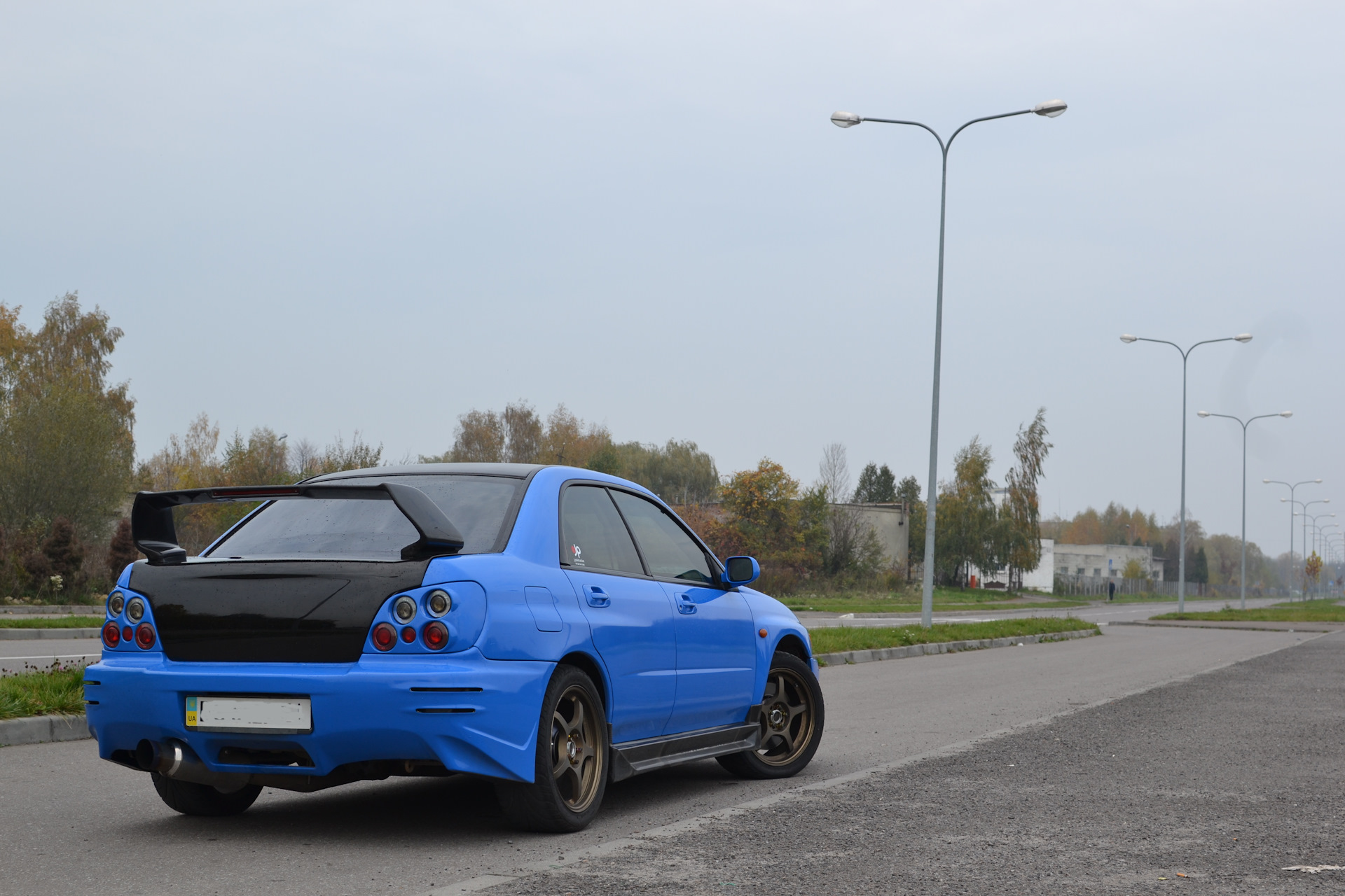 Seibon CW Style спойлер — Subaru Impreza WRX (GD, GG), 2,5 л., 2002 года | тюнинг | DRIVE2