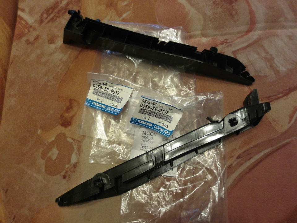 Ремонт бампера в полевых условиях — Mazda Demio (2G), 1,5 л, 2003 года ...