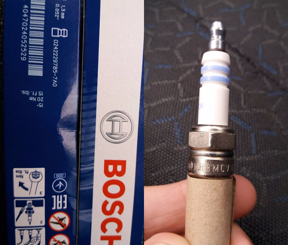 0242229785 Свеча зажигания BOSCH | Запчасти на DRIVE2